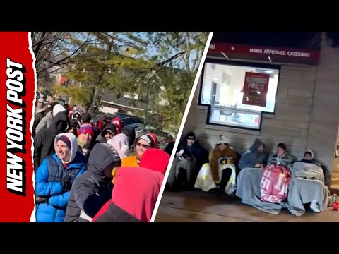 Hoosiers Fans Camp Out Overnight in FREEZING Weather to Secure Bar Spot ...